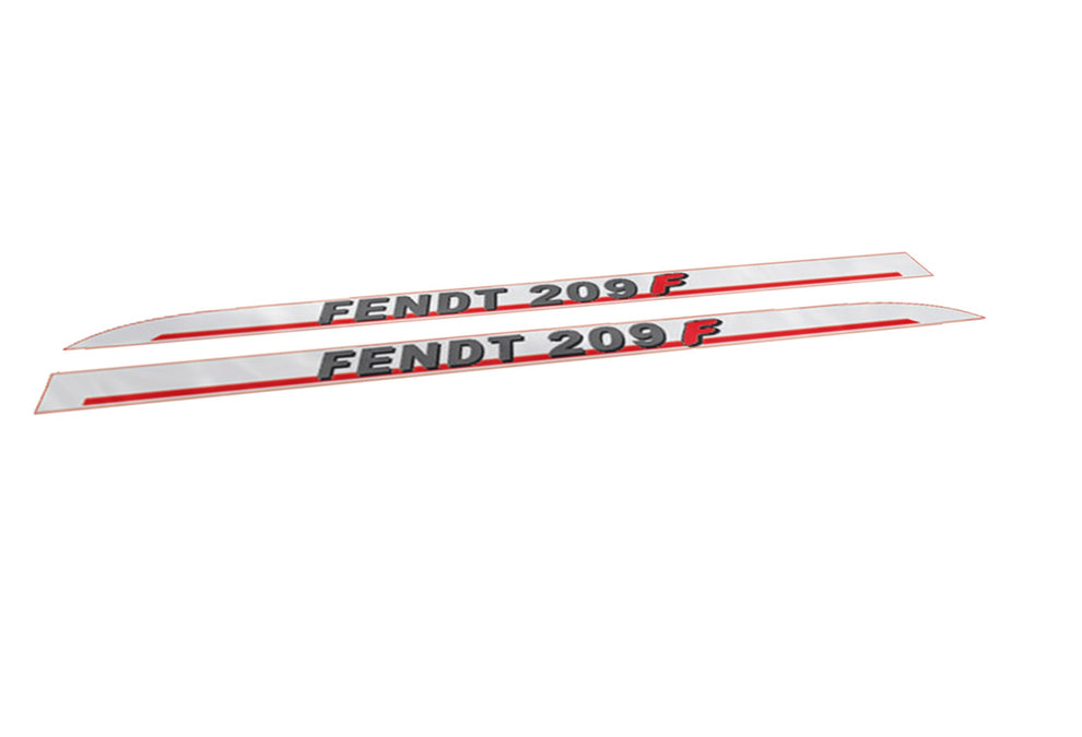 Fendt 209 F Aftermarket Replacement Tractor Decal Sticker Set – Decal ...