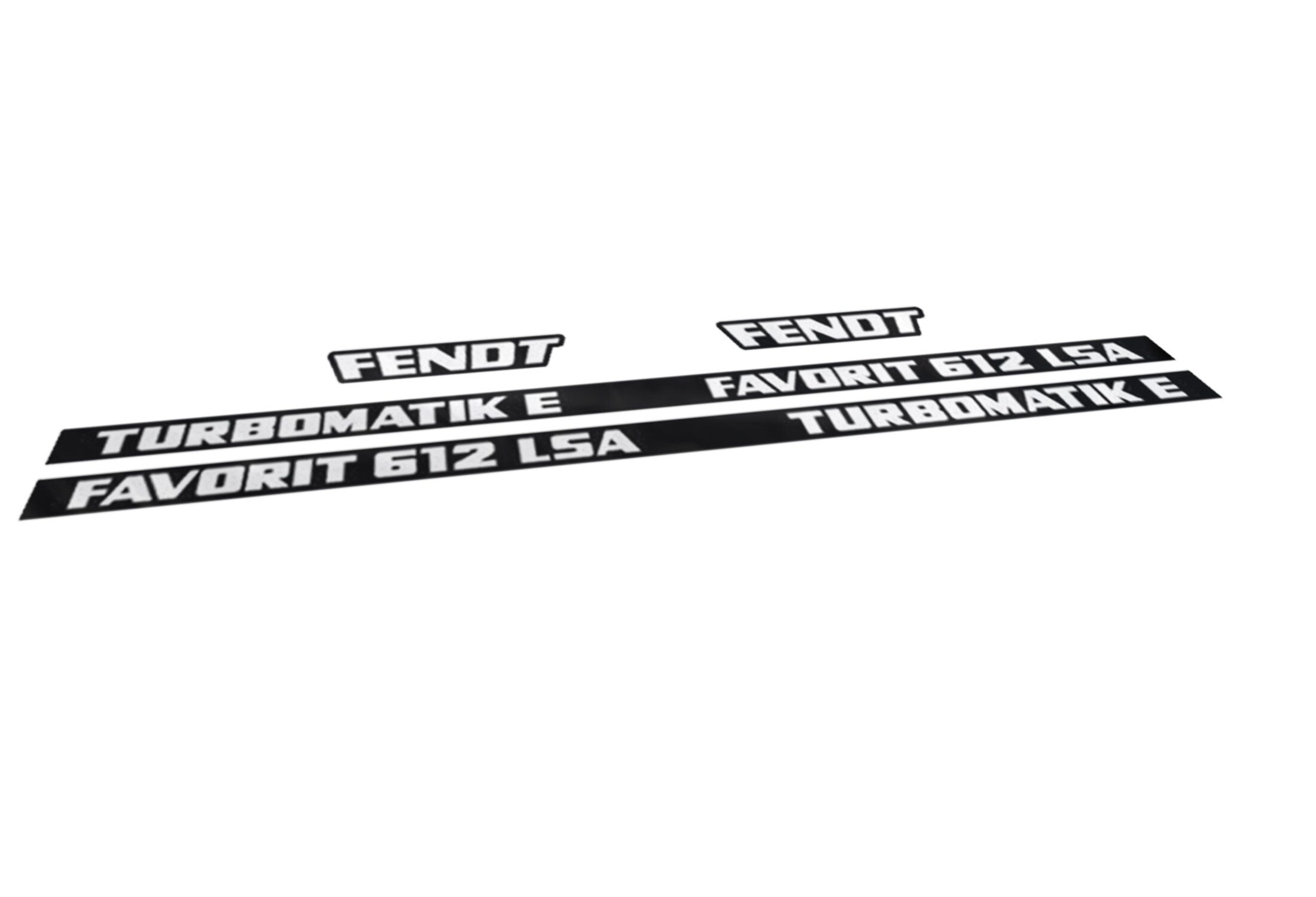 Fendt Favorit 612 LSA Turbomatik E Aftermarket Replacement T – Decal ...